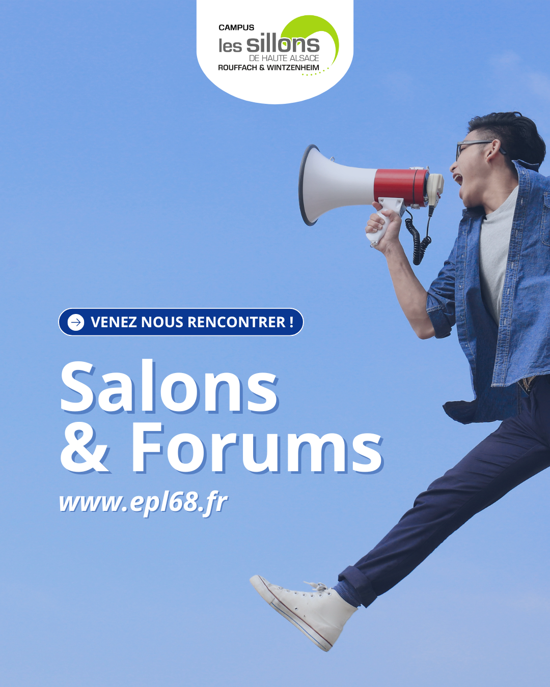 Salons et forums 2025- 2026 - Campus Les Sillons de Haute Alsace